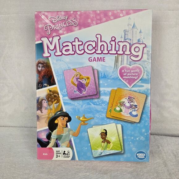 Games | 217 Disney Princess Matching Game Wonder Forge Preschool ...